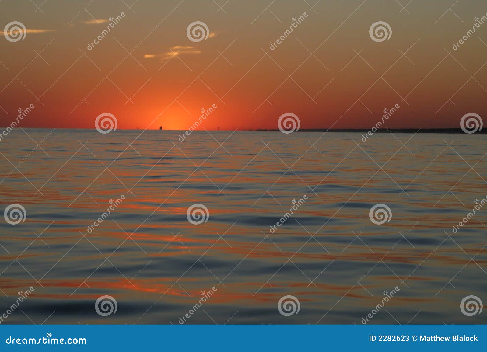 Oceanic sunset stock image. Image of shore, dawn, evening - 2282623