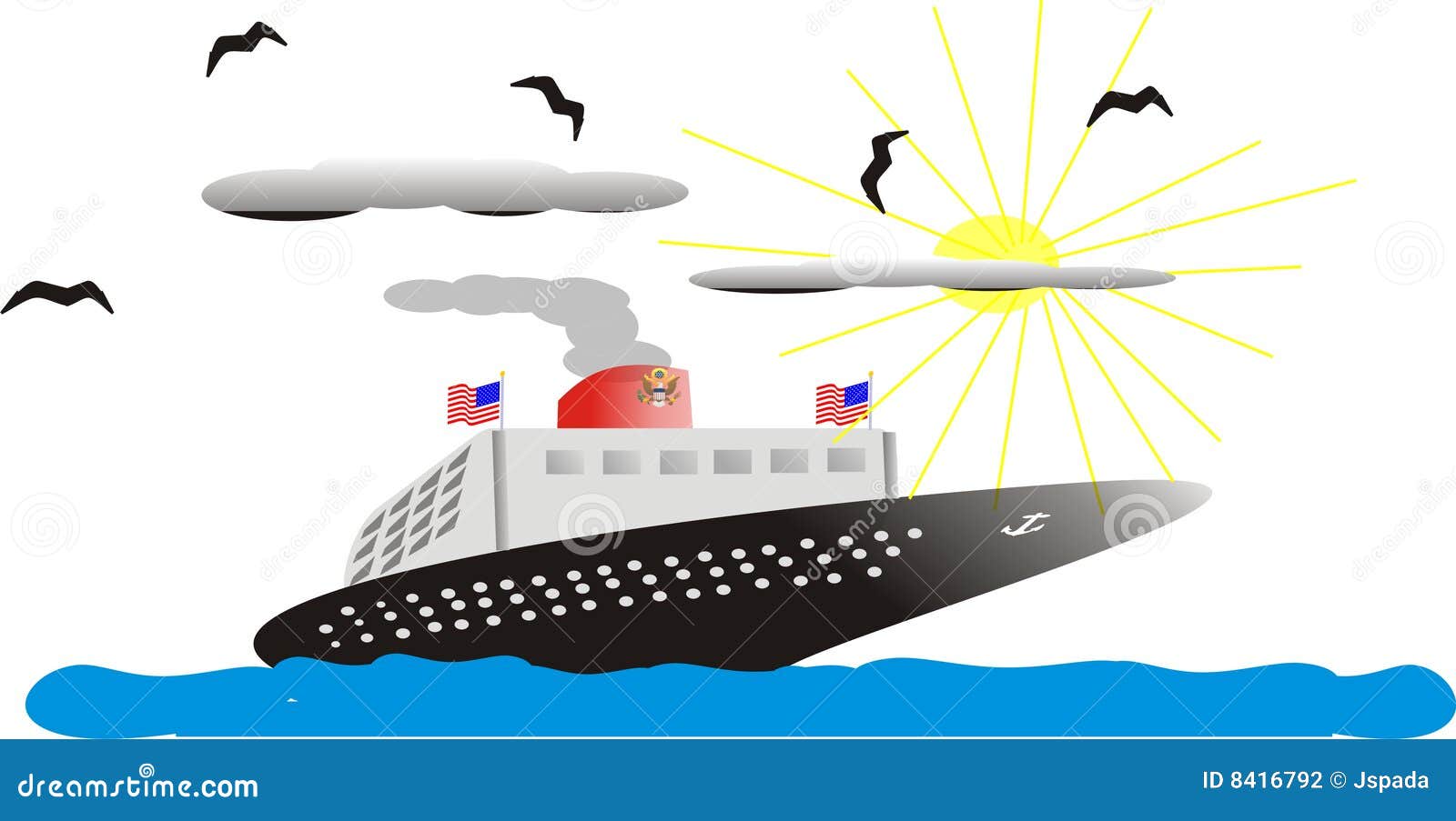Oceanliner Cartoons, Illustrations & Vector Stock Images - 68 Pictures ...