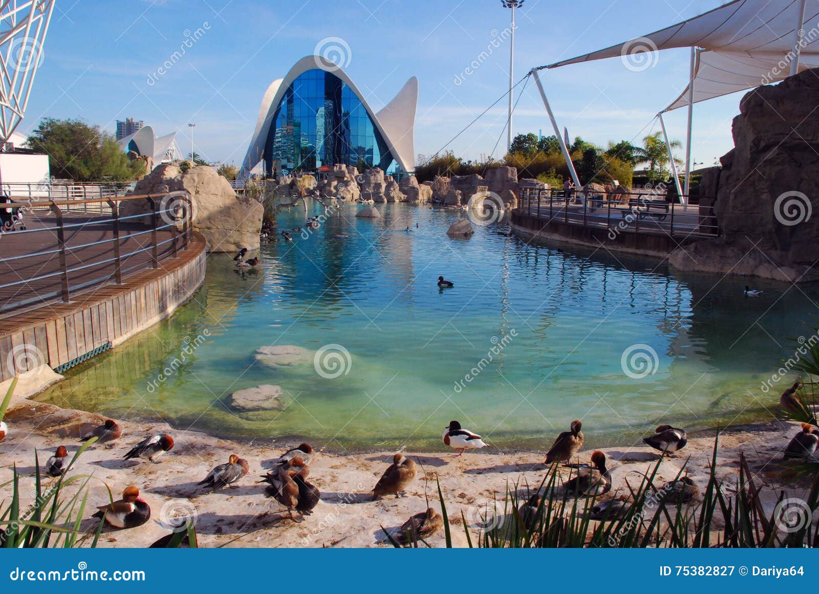 Oceanografic En Valencia, España Fotografía editorial - Imagen de ...