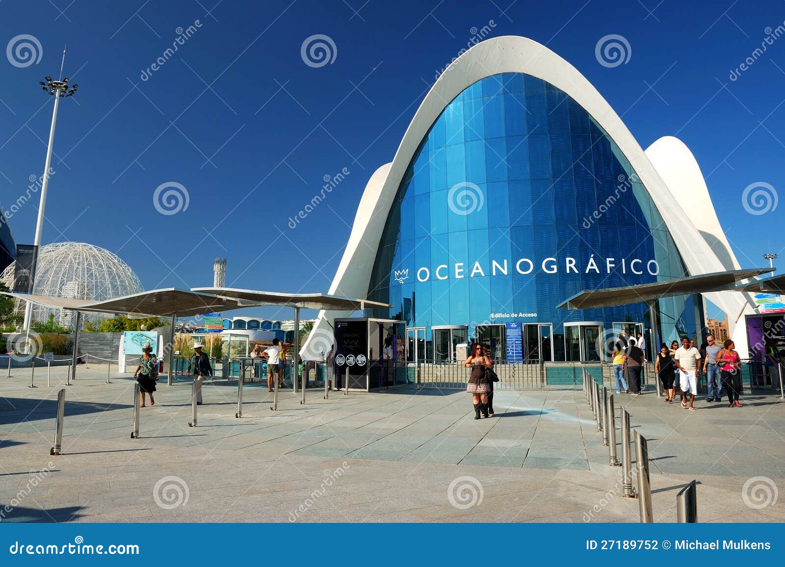 The Oceanografic in Valencia Editorial Photography - Image of lake ...