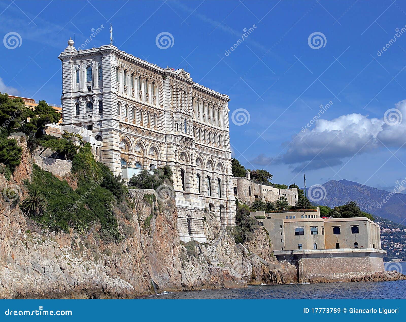 Oceanographic Museum of Monaco Stock Image - Image of landmark, monaco ...