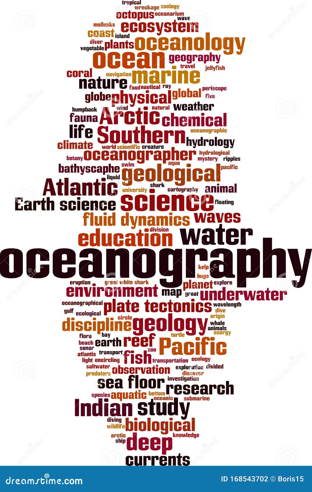 Old Illustration About Oceanography Royalty-Free Cartoon ...