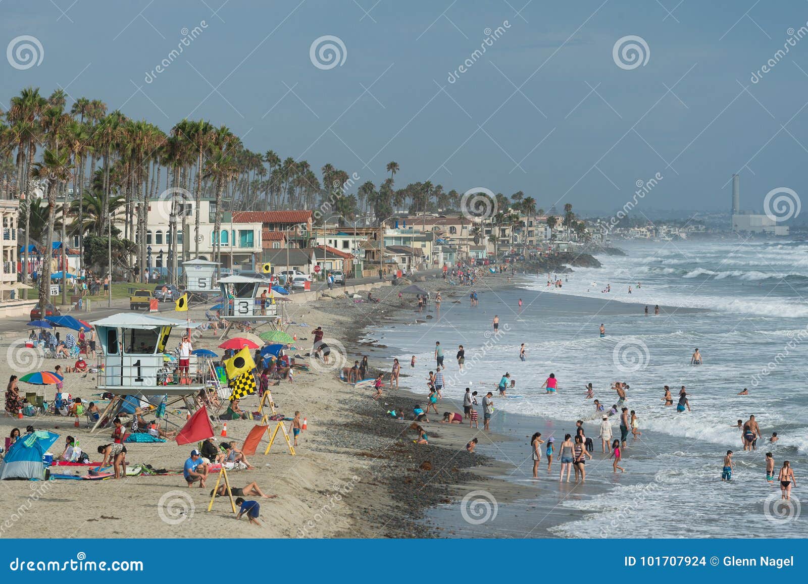 Oceanside beach editorial stock image. Image of outside - 101707924