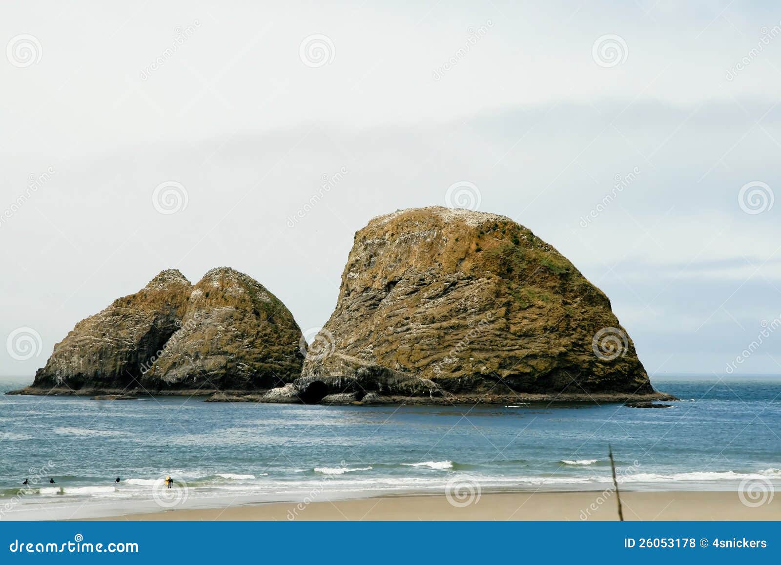 Oceanside Rocks stock photo. Image of ocean, monolith - 26053178