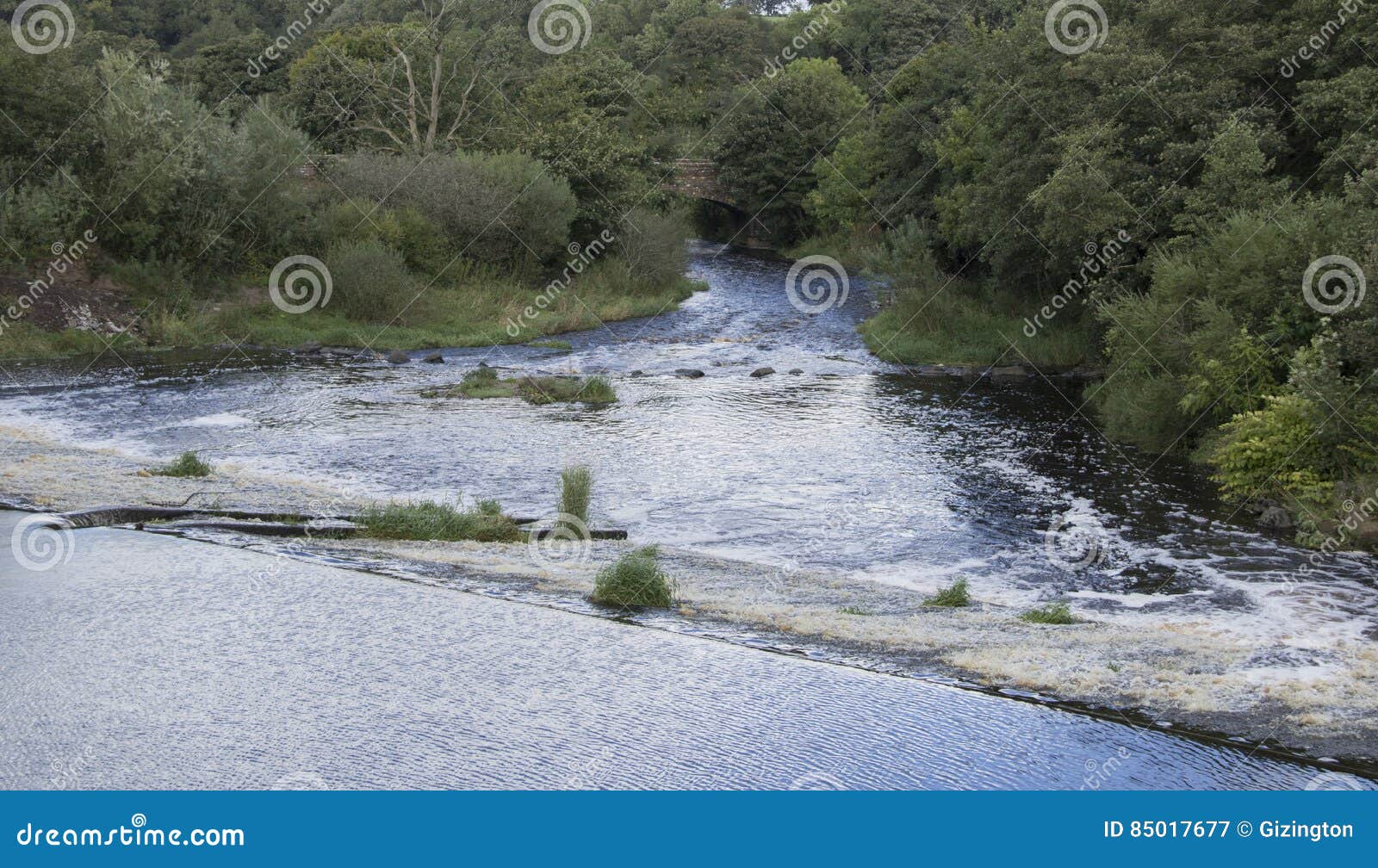 Ochiltree Dam stock image. Image of outside, green, travel - 85017677