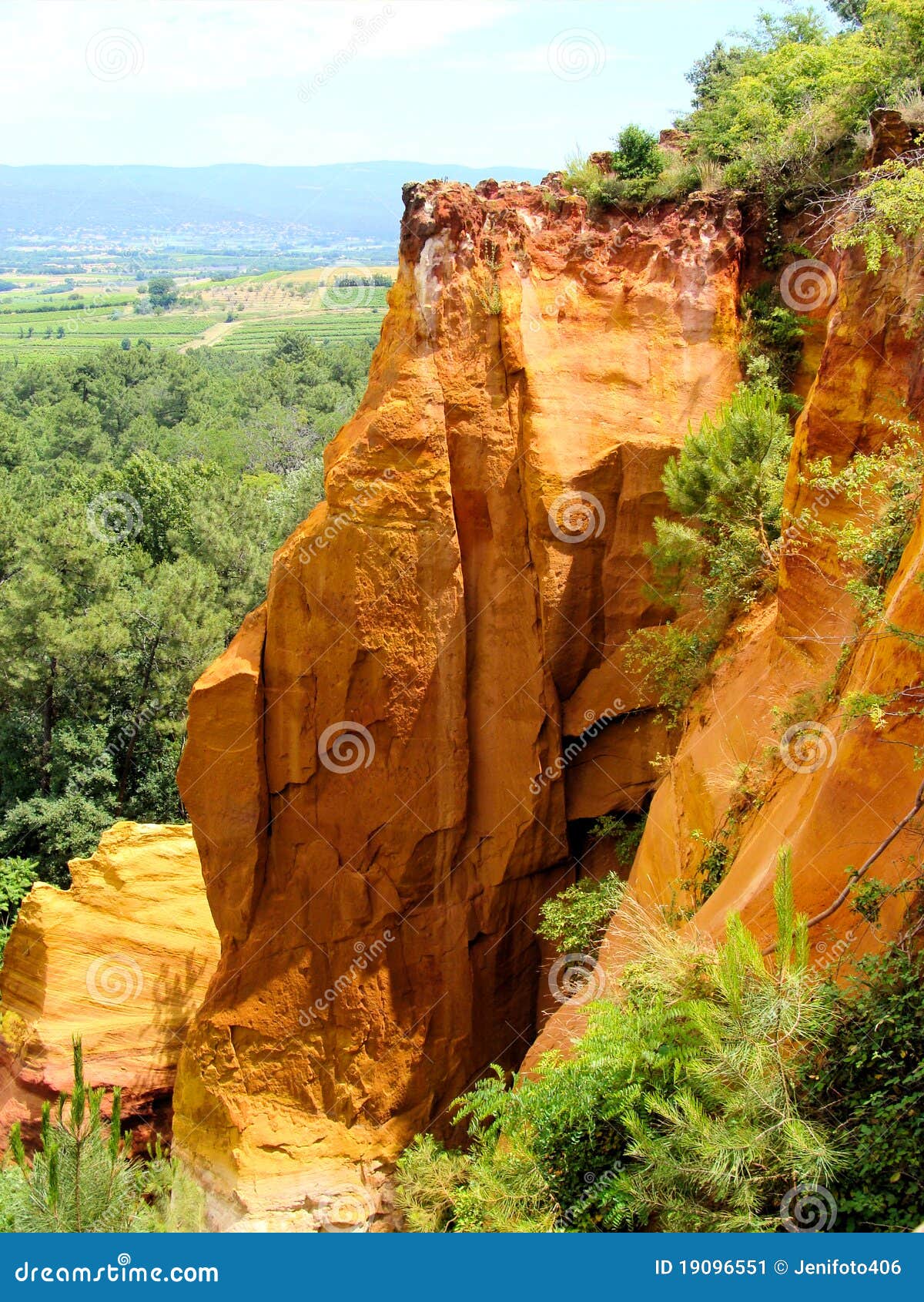 The Ochre Cliffs Of Roussillon, Ranked As One Of The Most Beautiful ...