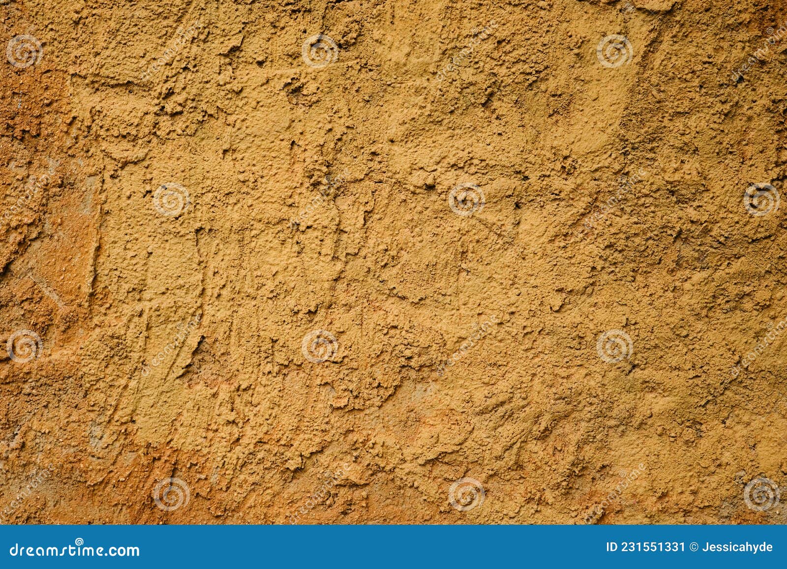 Ochre Colored Cement Plaster Wall Texture Stock Image - Image of ...