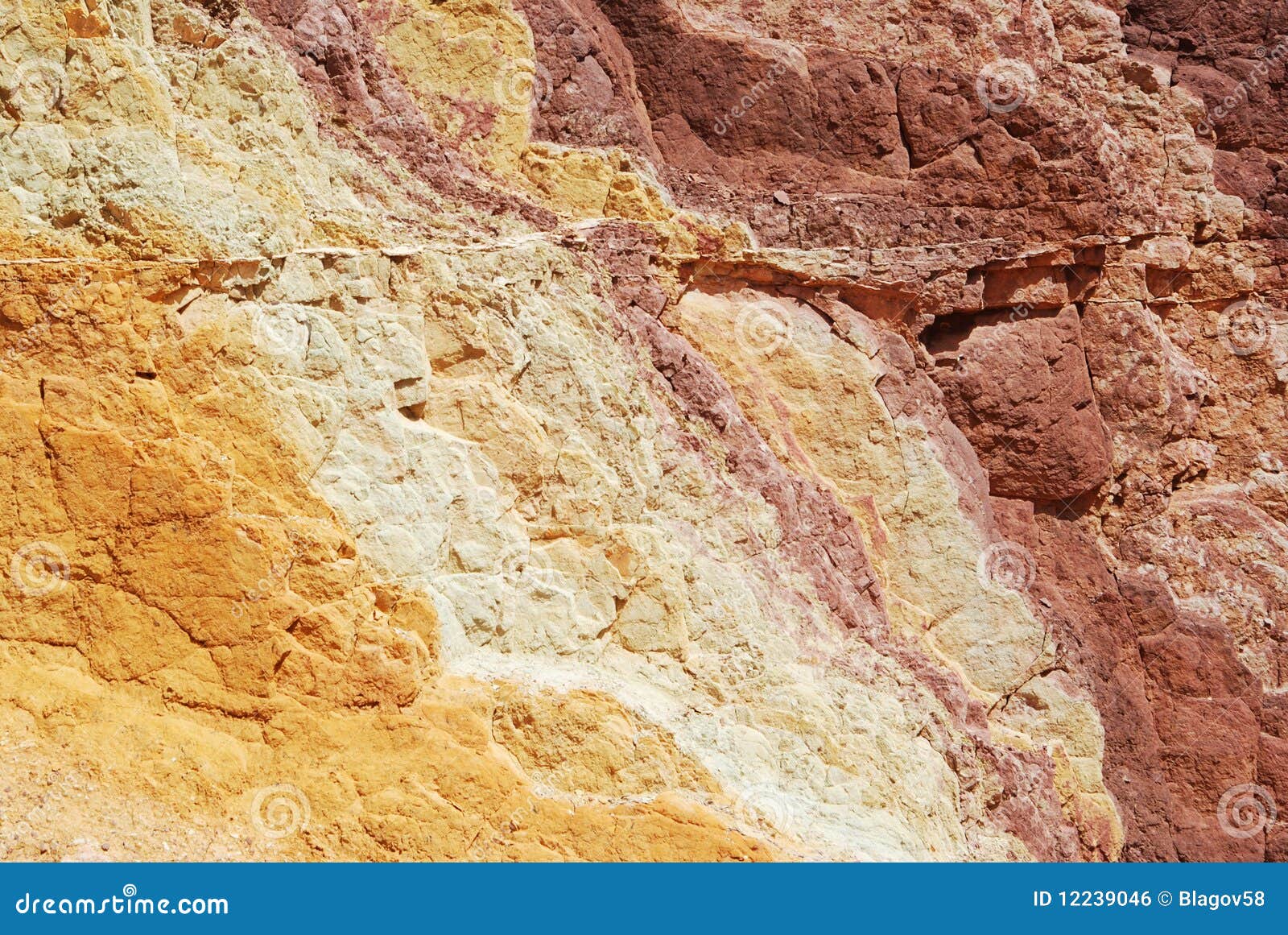 Ochre texture stock photo. Image of orange, geological - 12239046