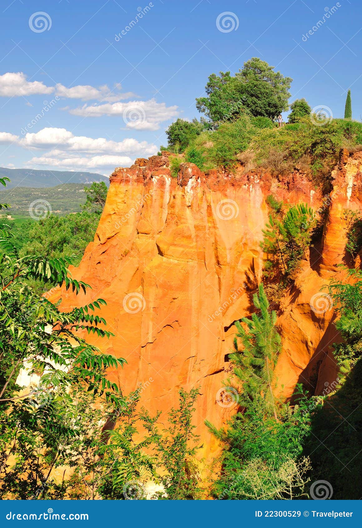 Ochres in Roussillon stock image. Image of travel, ochres - 22300529