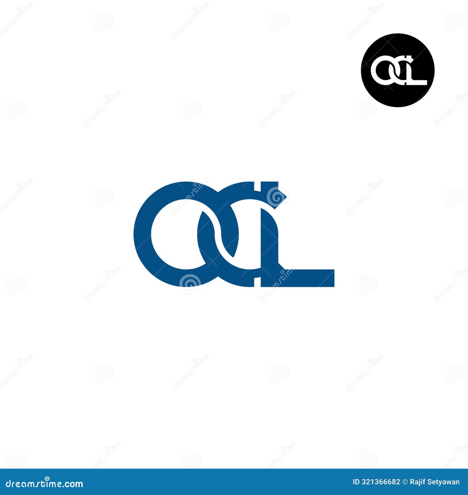 OCL Logo Letter Monogram Design Vector Illustration | CartoonDealer.com ...