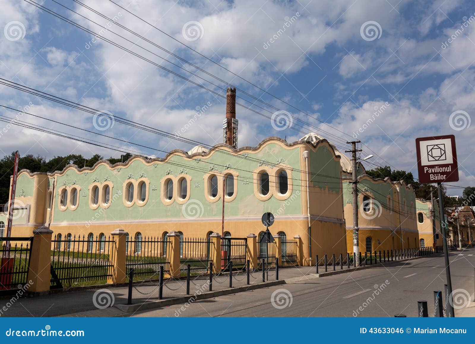 Ocna Sibiu stock photo. Image of historic, pavilion, road - 43633046