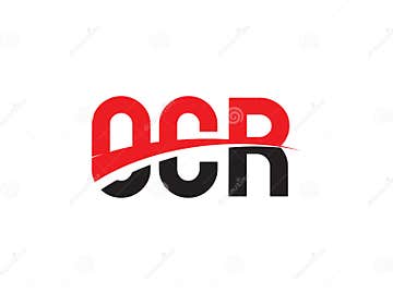 OCR Letter Initial Logo Design Vector Illustration Stock Vector ...