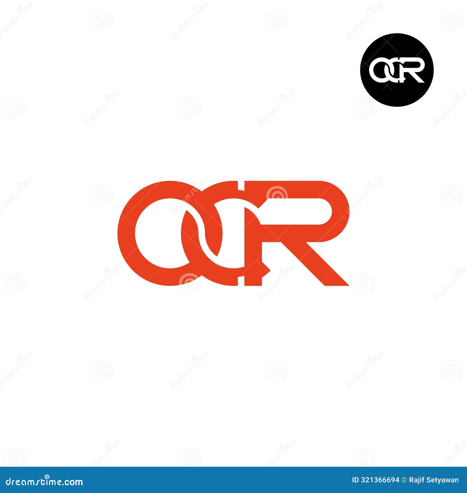 OCR Logo Letter Monogram Design Stock Vector - Illustration of brands ...