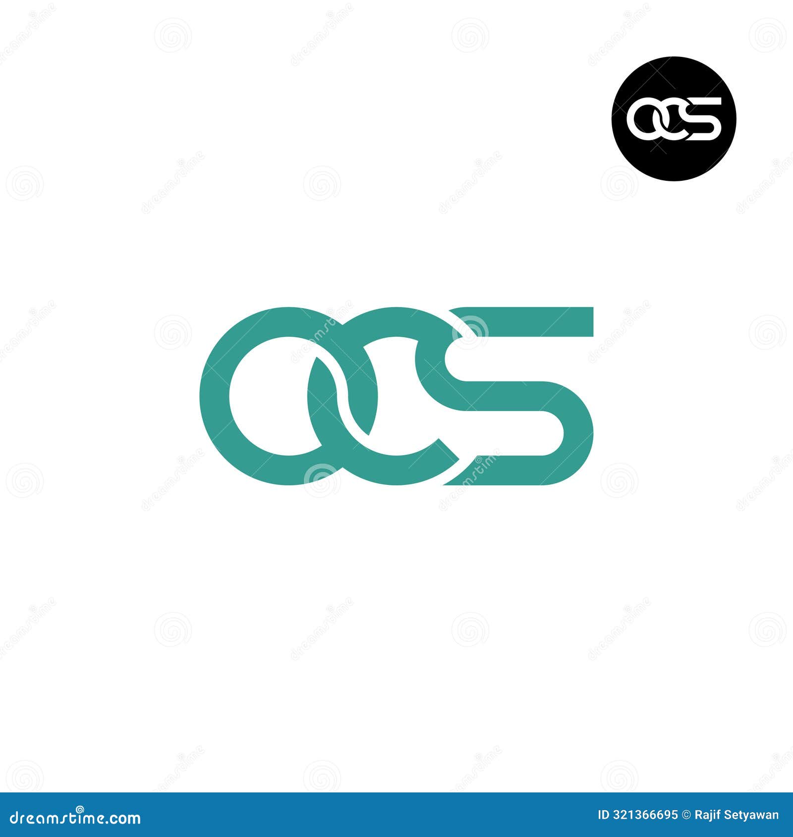 OCS Logo Letter Monogram Design Stock Vector - Illustration of brands ...
