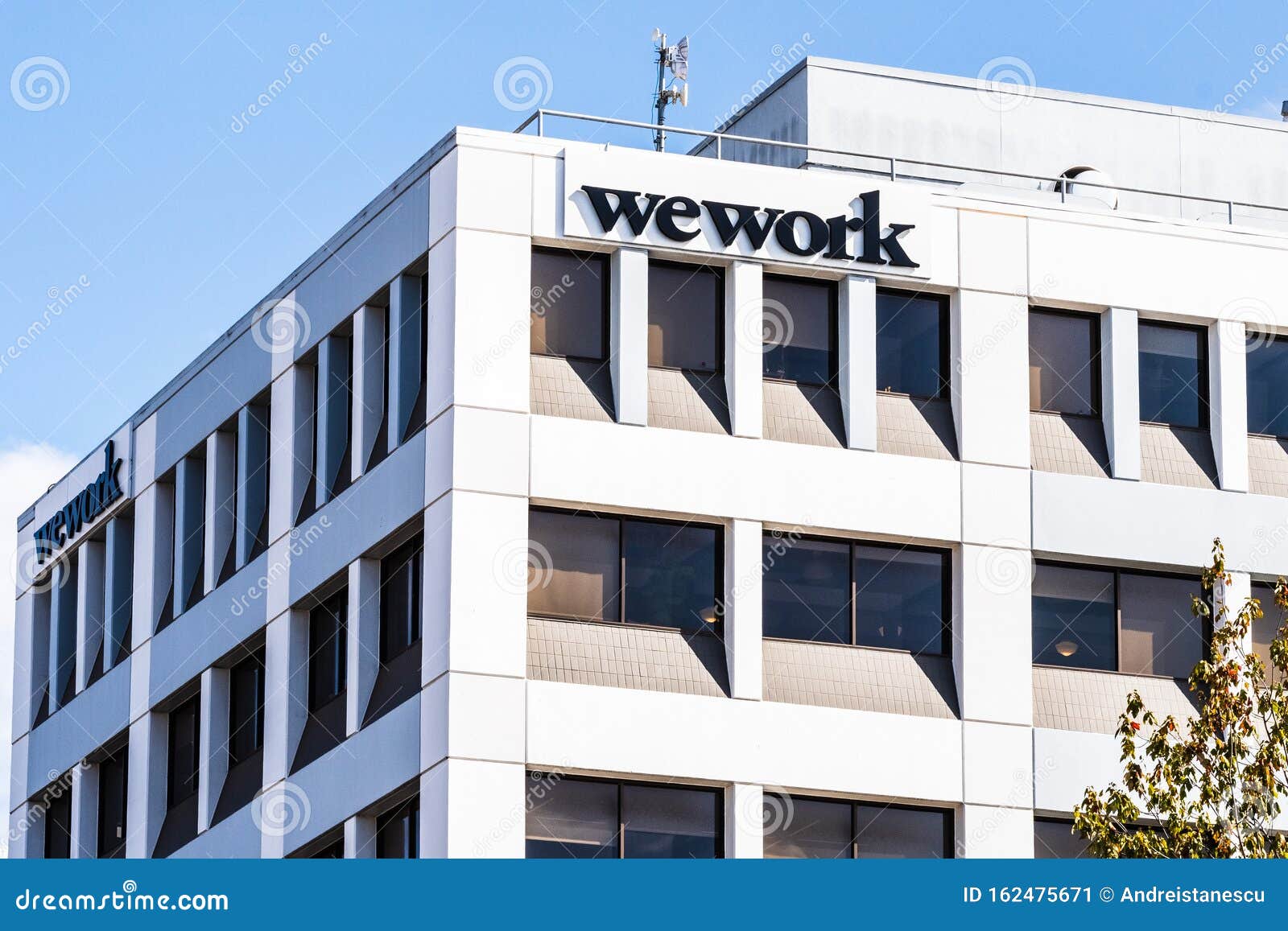 Oct 18, 2019 Berkeley / CA / USA - WeWork Office Building Located in ...