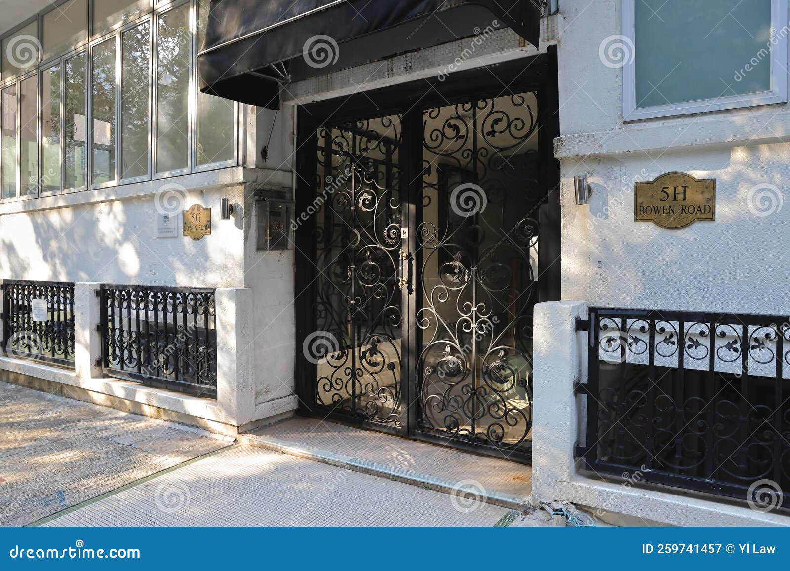 14 Oct 2022 Collection of Metal, Modern Gate at Hong Kong Editorial ...