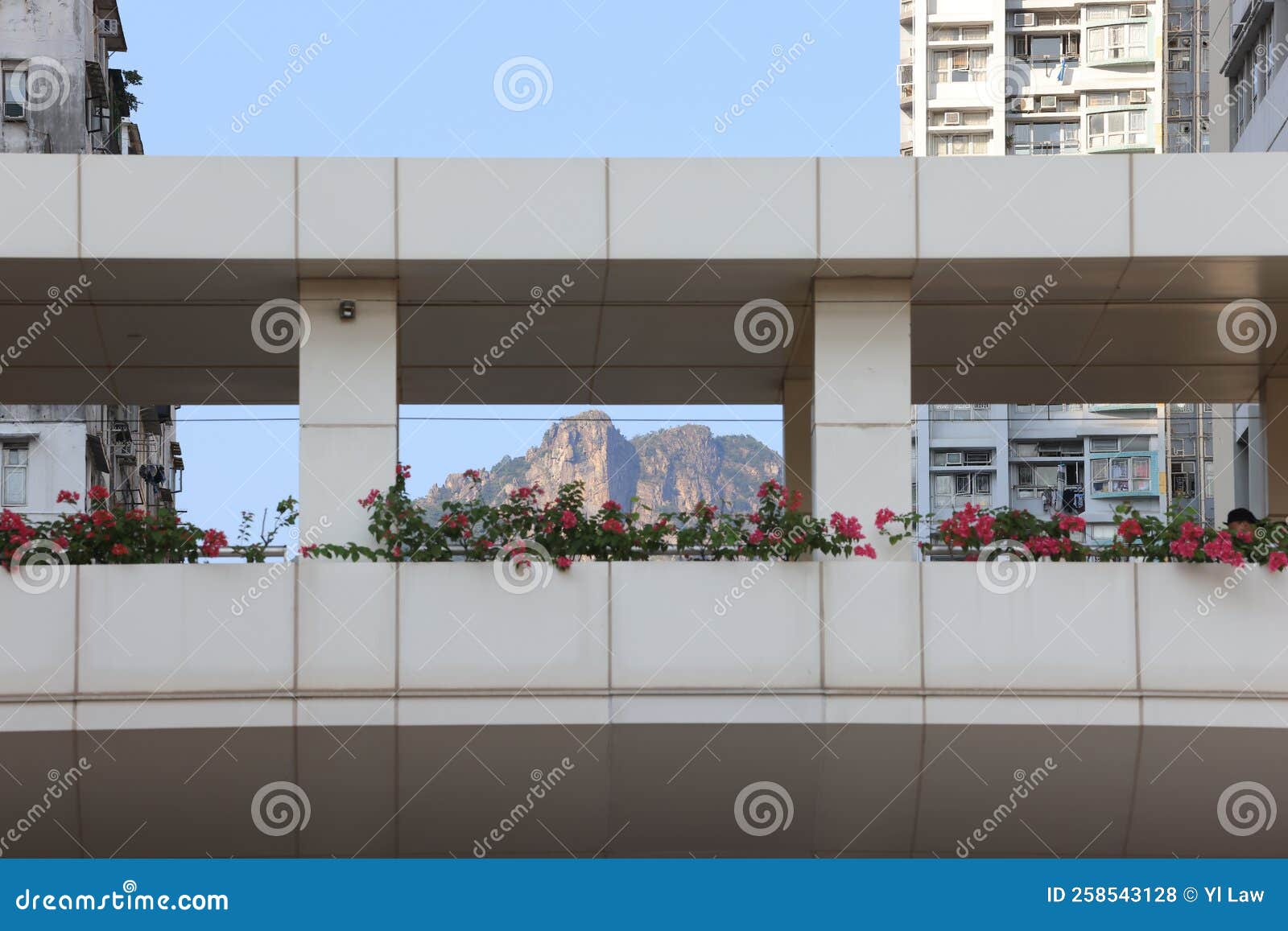 1 OCT 2022 the Footbridge at Shek Kip Mei, Hk Editorial Stock Photo ...