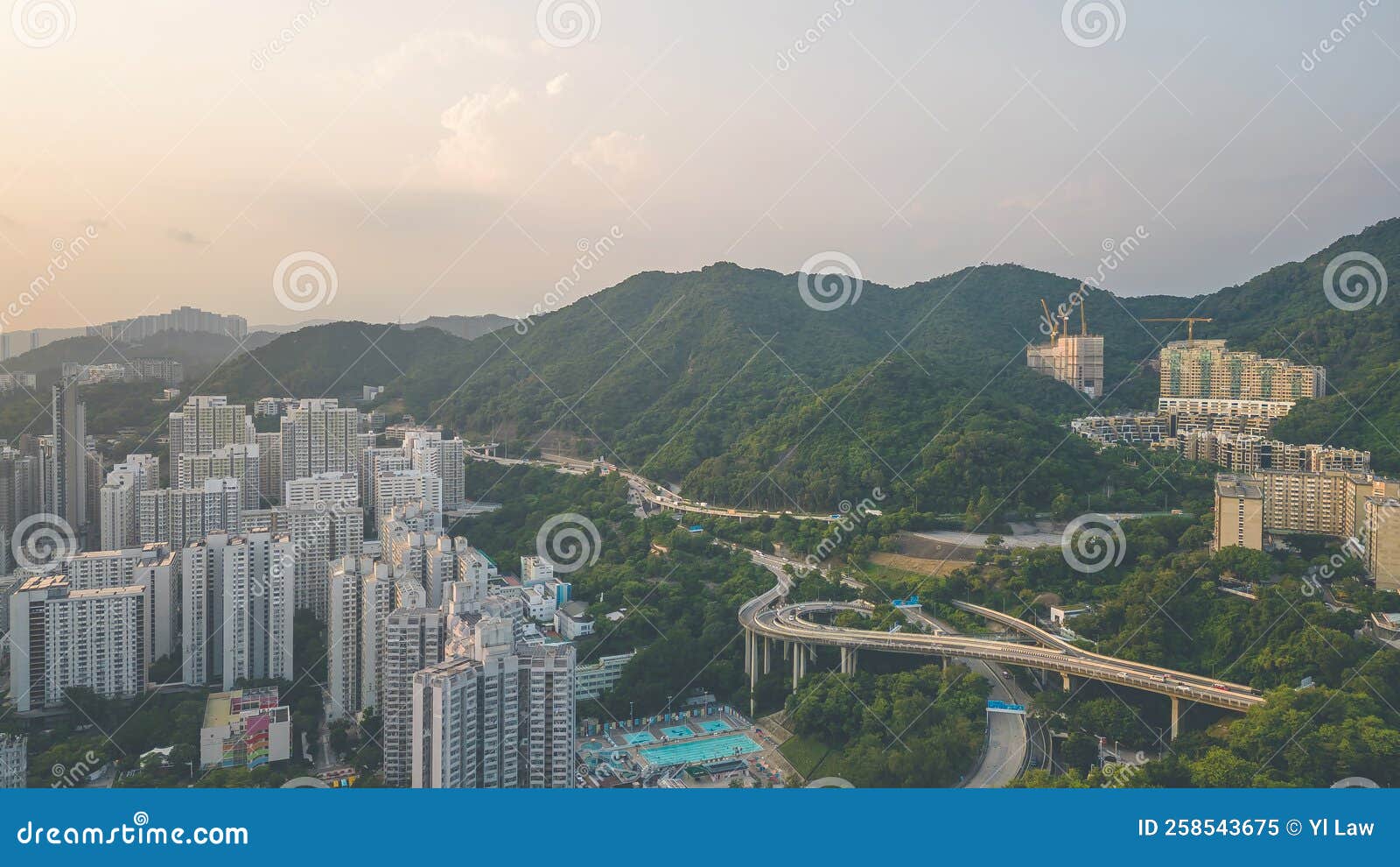 10 Oct 2022 the Landscape of the Ching Cheung Road, Hk Editorial Image ...