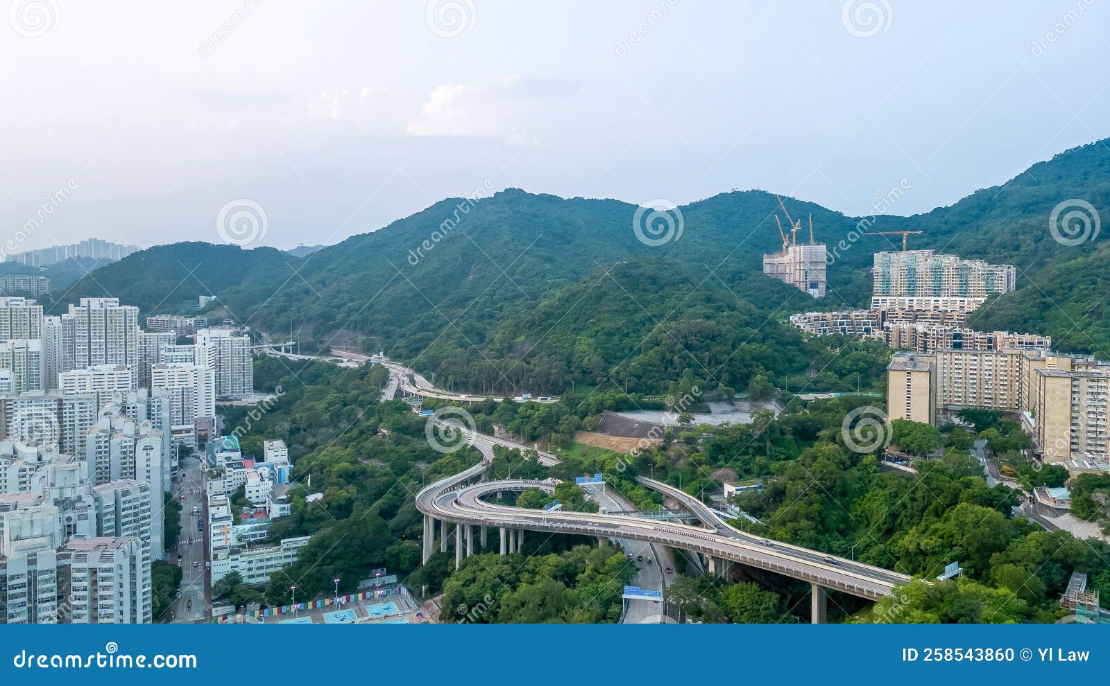 10 Oct 2022 the Landscape of the Ching Cheung Road, Hk Editorial Image ...