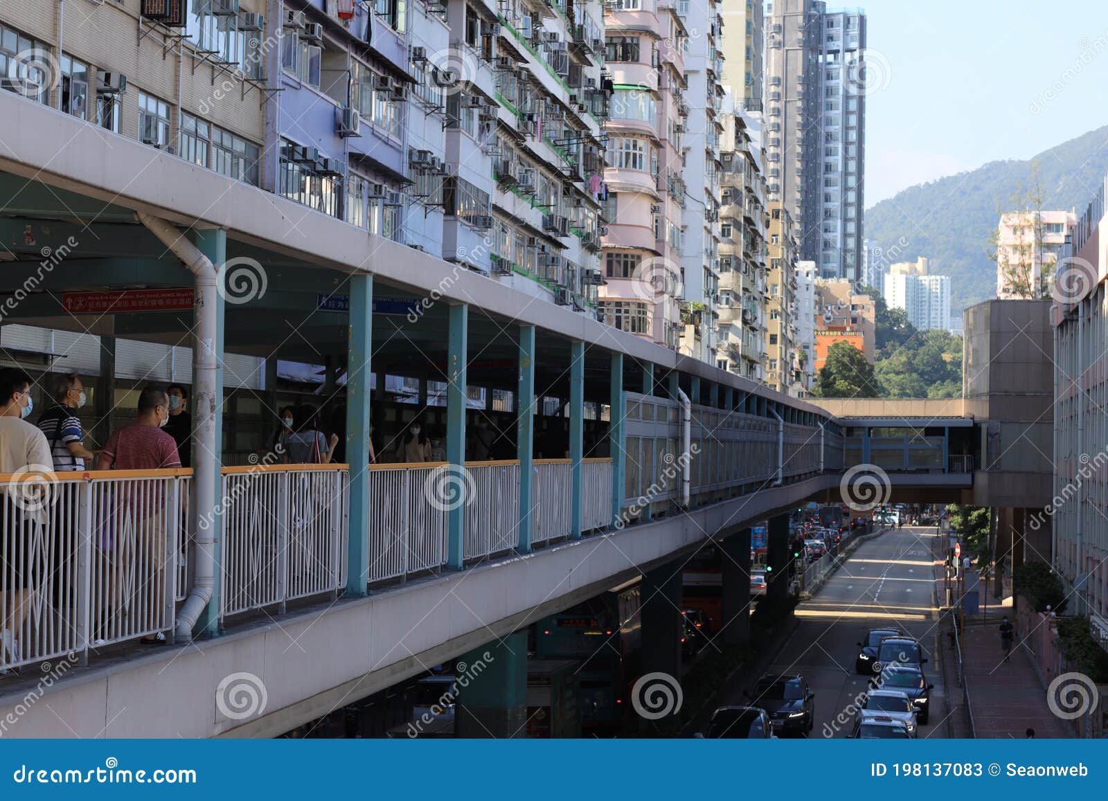 3 Oct 2020 Pedestrian Footbridge System in Mong Kok, Hong Kong ...