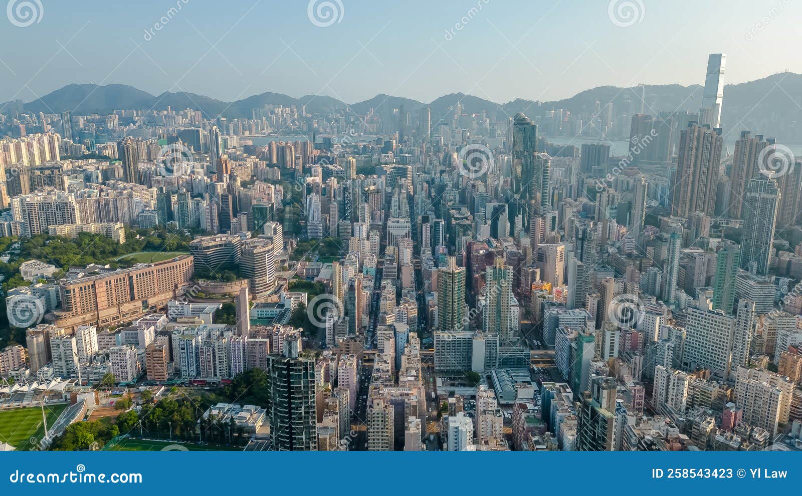 10 Oct 2022 Top Down View of Hong Kong City Editorial Stock Photo ...