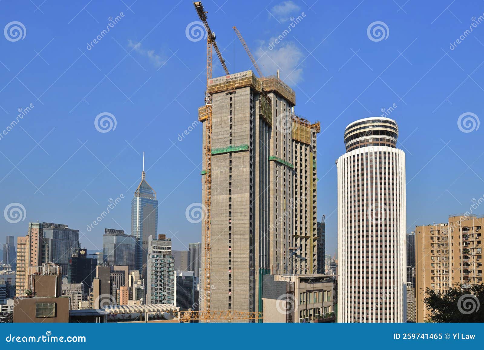 14 Oct 2022 Under Construction of Hopewell Centre Phase 2, Hk Editorial ...