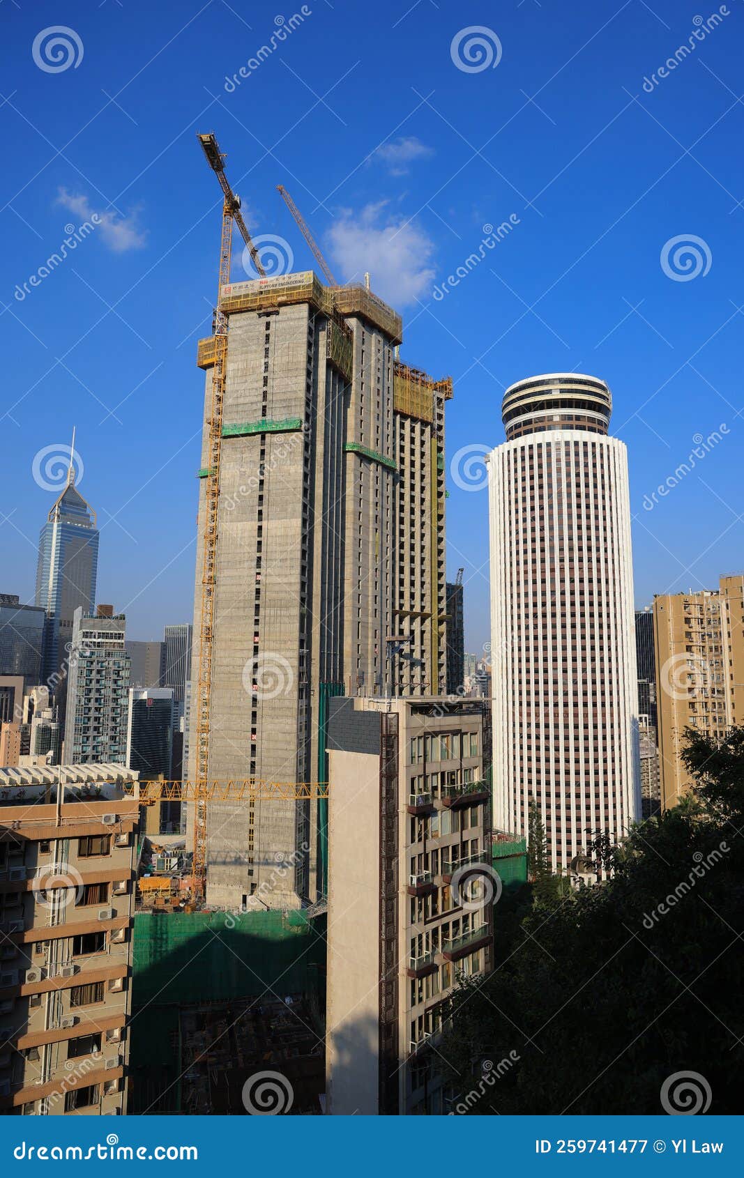 14 Oct 2022 Under Construction of Hopewell Centre Phase 2, Hk Editorial ...