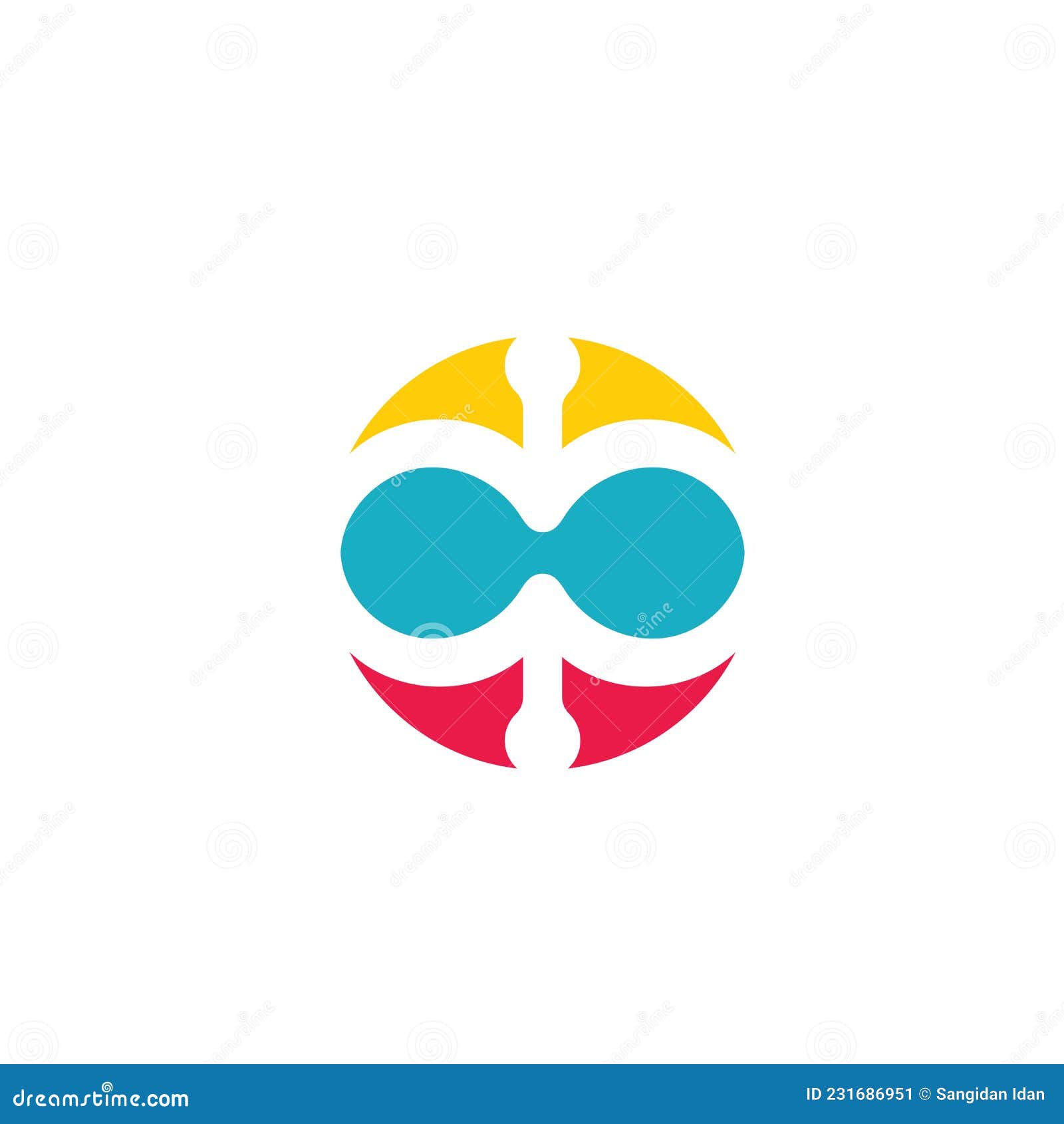 Octa Infinity Sign Icon Vector Concept Design Template Stock Vector ...