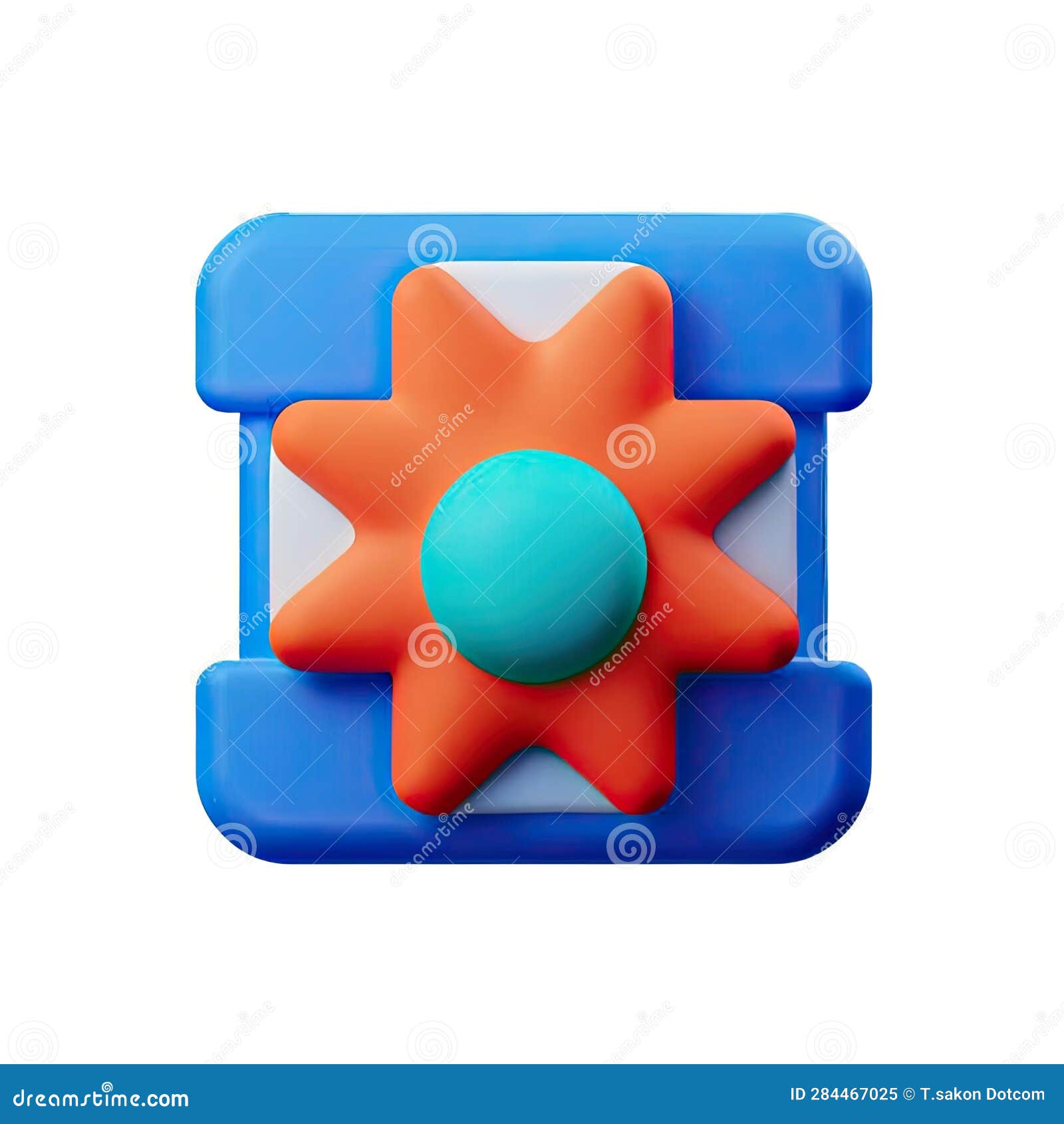 Octagon 3d abstract figure stock image. Illustration of line - 284467025