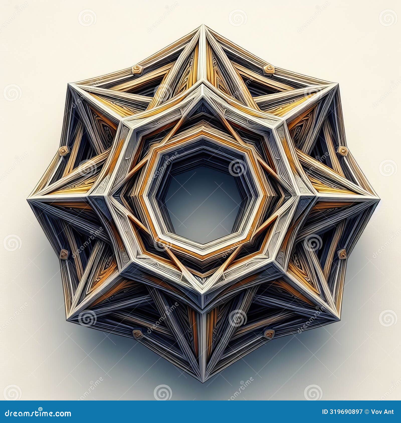 Octagon an Eight Sided Shape with Eight Angles and Sides, Iso Stock ...