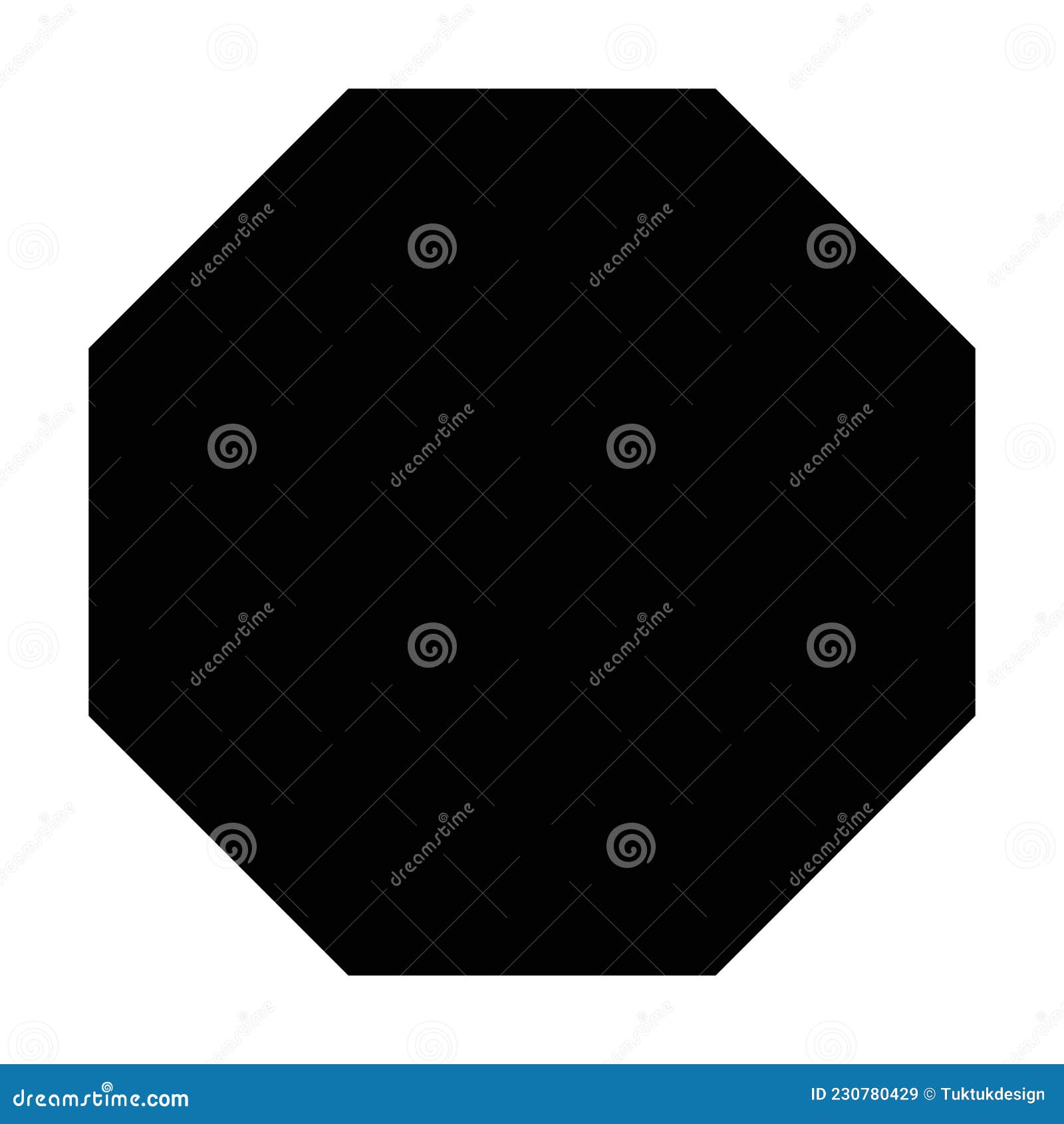 B Octagon Shape Background Stock Photo | CartoonDealer.com #55459008