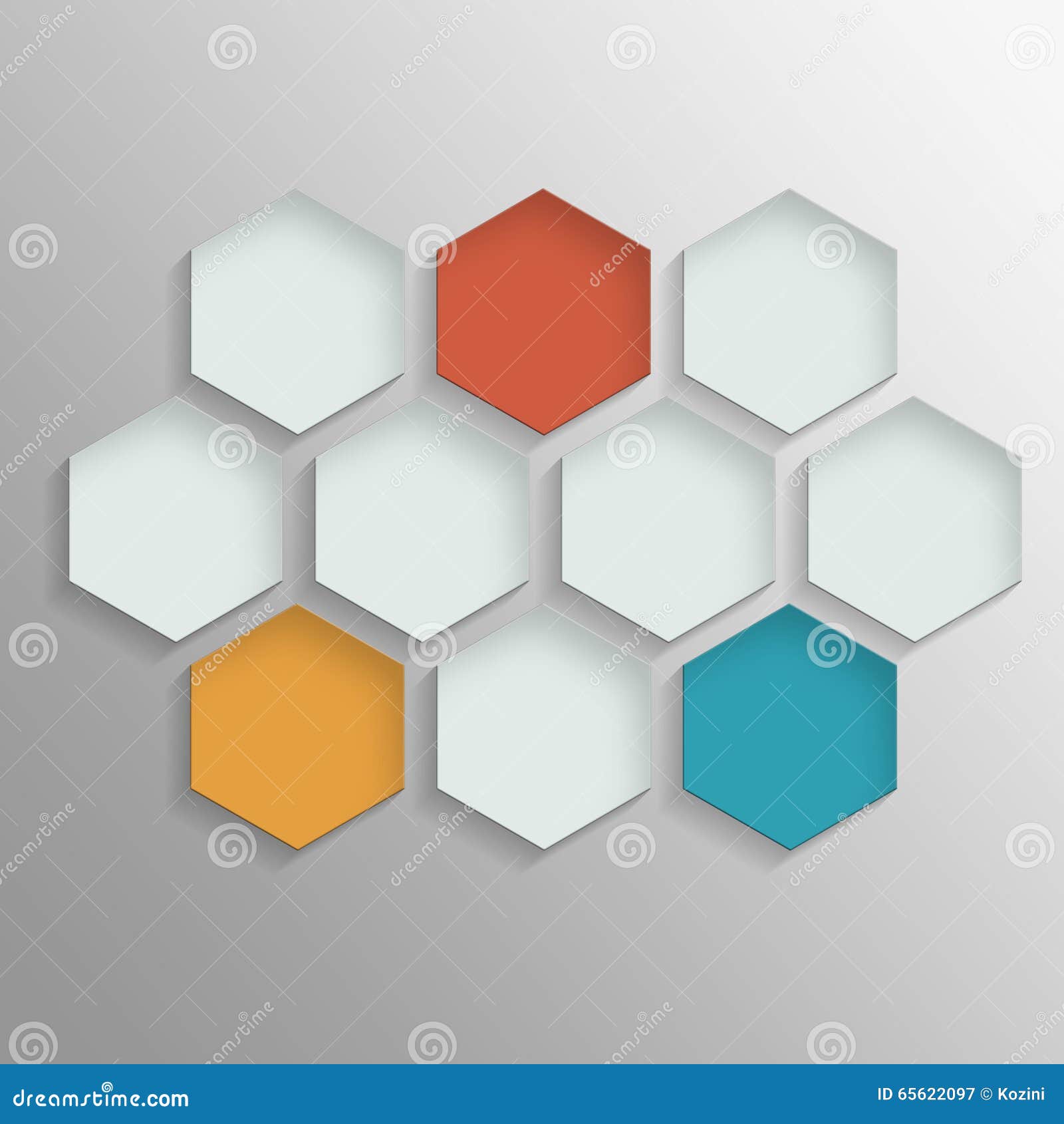 3D Octagon Template Layout Royalty-Free Stock Photo | CartoonDealer.com ...