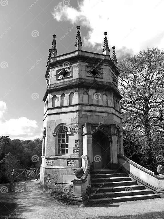The Octagon Tower stock image. Image of outdoors, fountains - 23056265