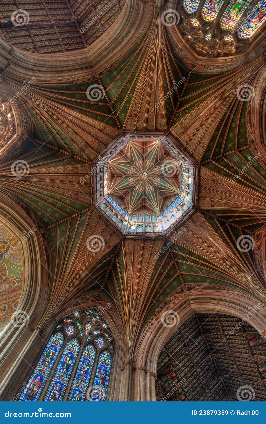 Octagon Tower, Ely Cathedral Editorial Stock Image - Image of tower ...