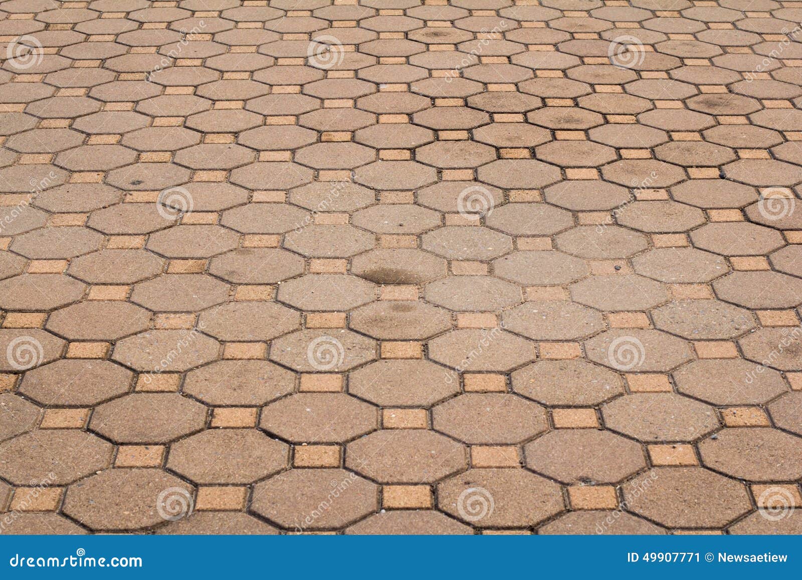 Octagonal Brick And Square Background And Texture Royalty-Free Stock ...