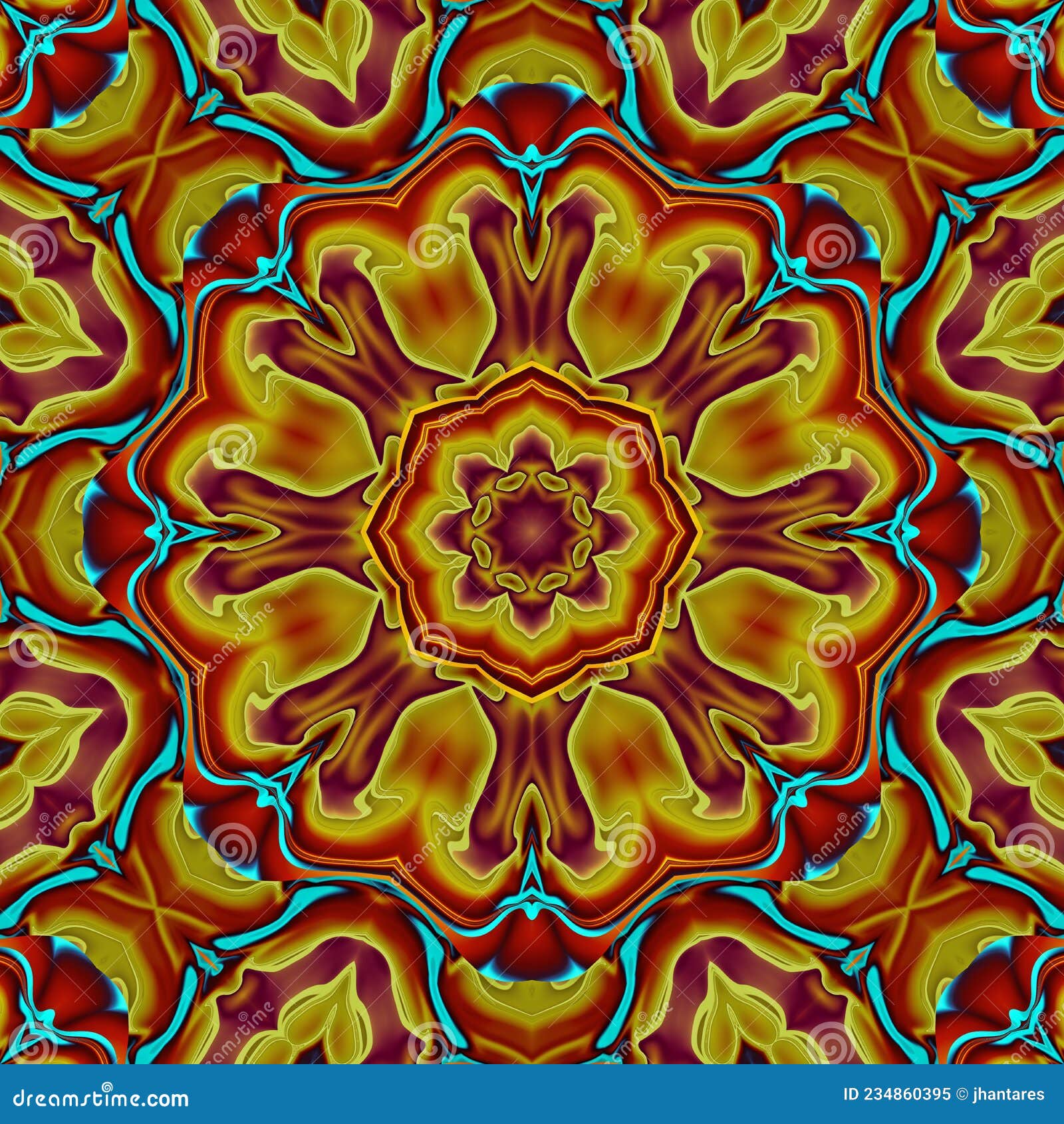 Octagonal Color Gradient Graphic Stock Illustration - Illustration of ...