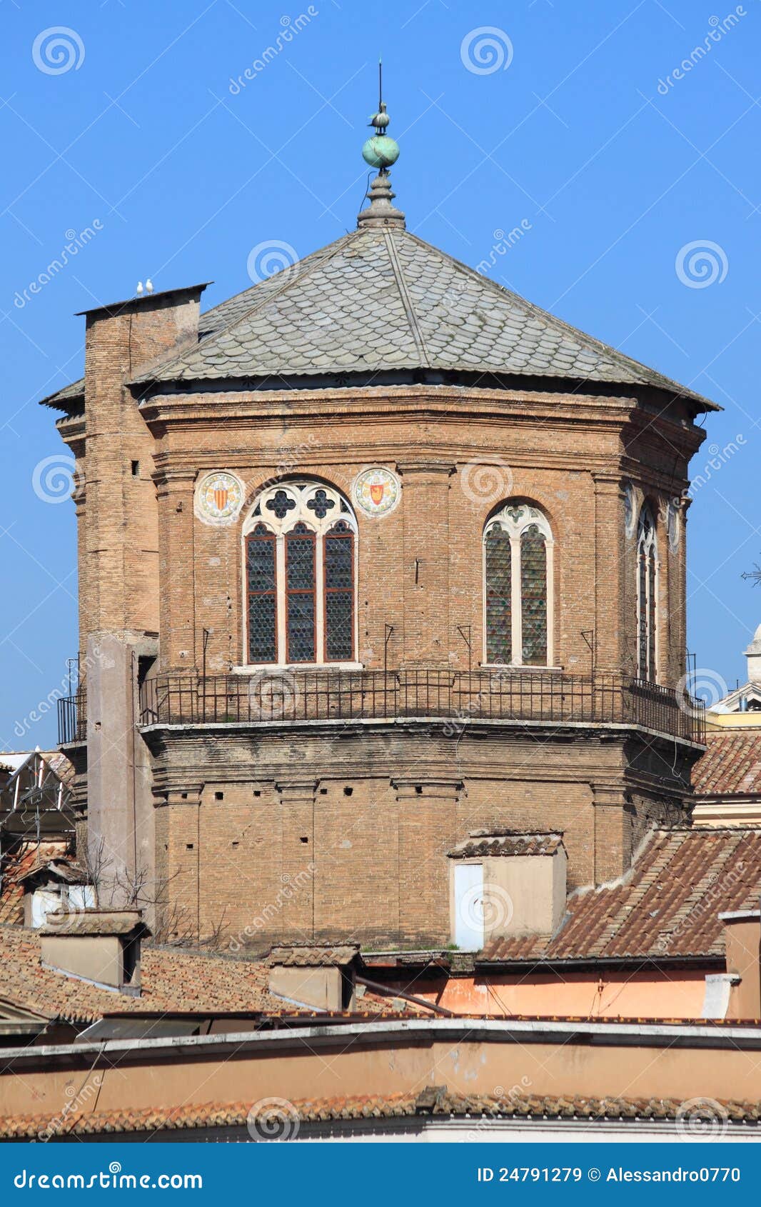 Octagonal Dome of a Medieval Romanic Church Stock Image - Image of ... Octagonal Dome of a Medieval Romanic Church Stock Image - Image of ...