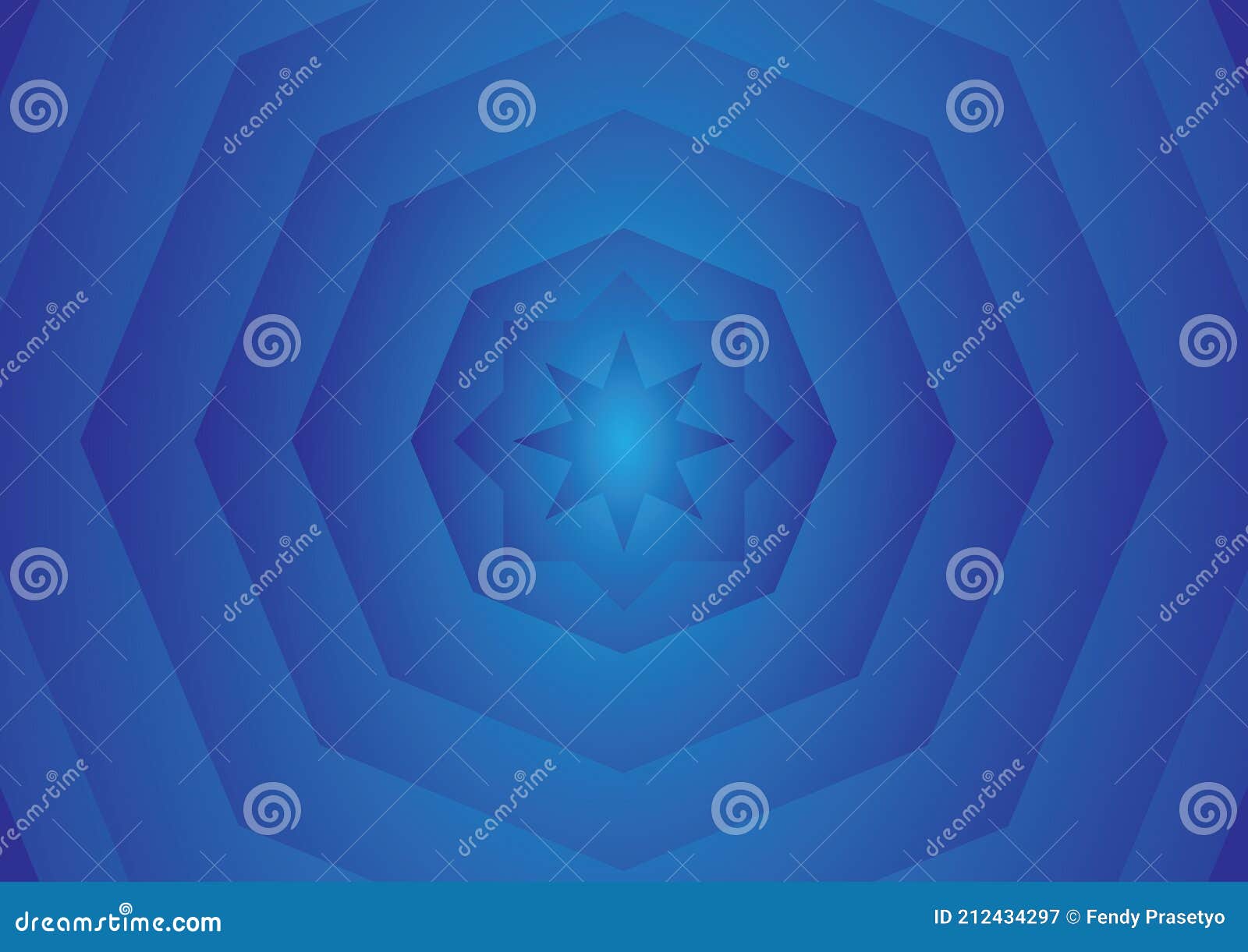 Octagonal Gradient Concept for Web Background Stock Illustration ...