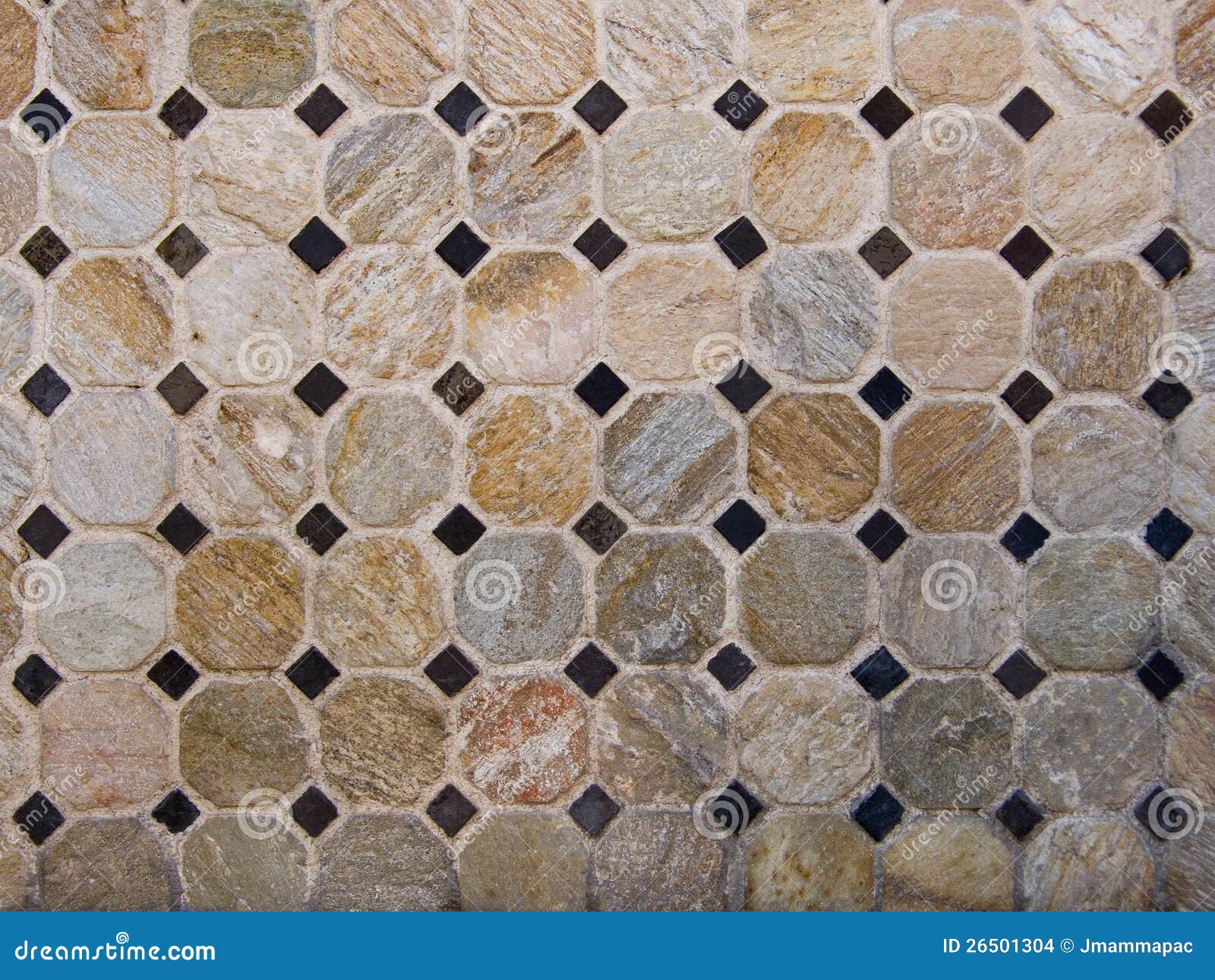 Octagonal mosaic stock photo. Image of white, octagonal - 26501304