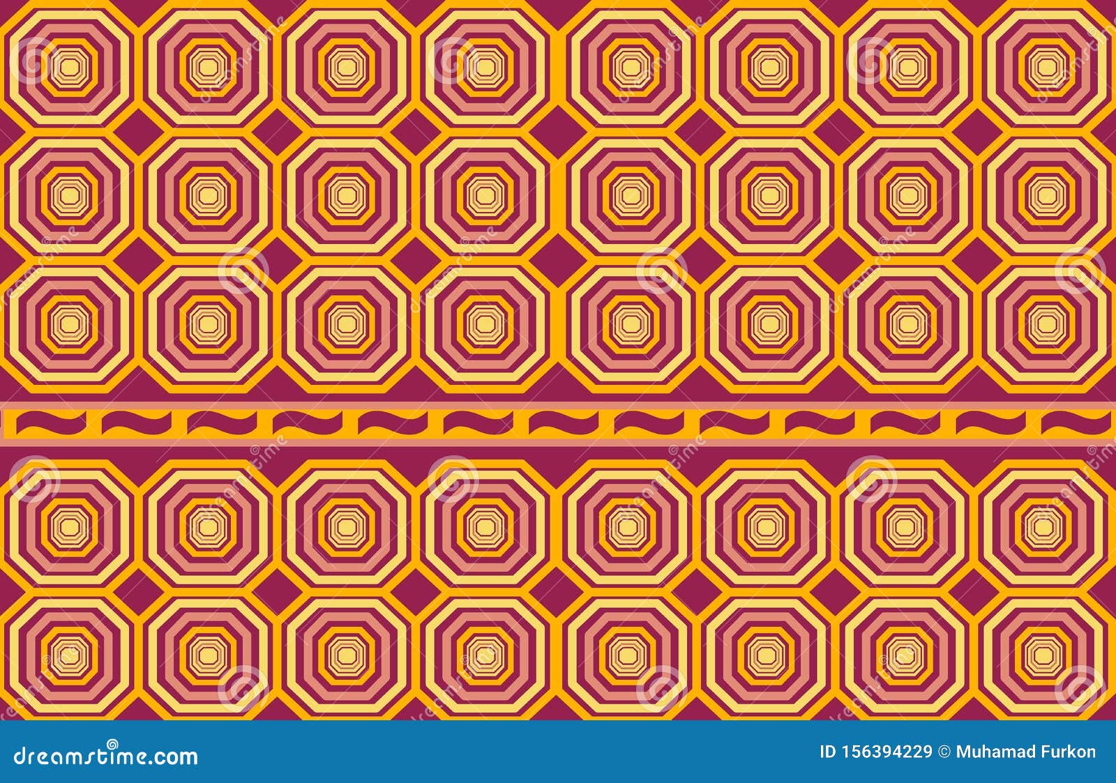 Octagonal Shape And Red Background Royalty-Free Stock Photography ...