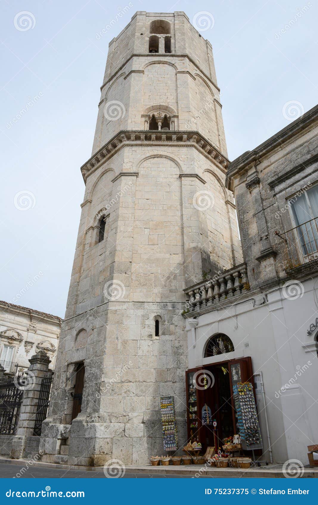 Octagonal Tower of Saint Michael Archangel Sanctuary Editorial Image ...