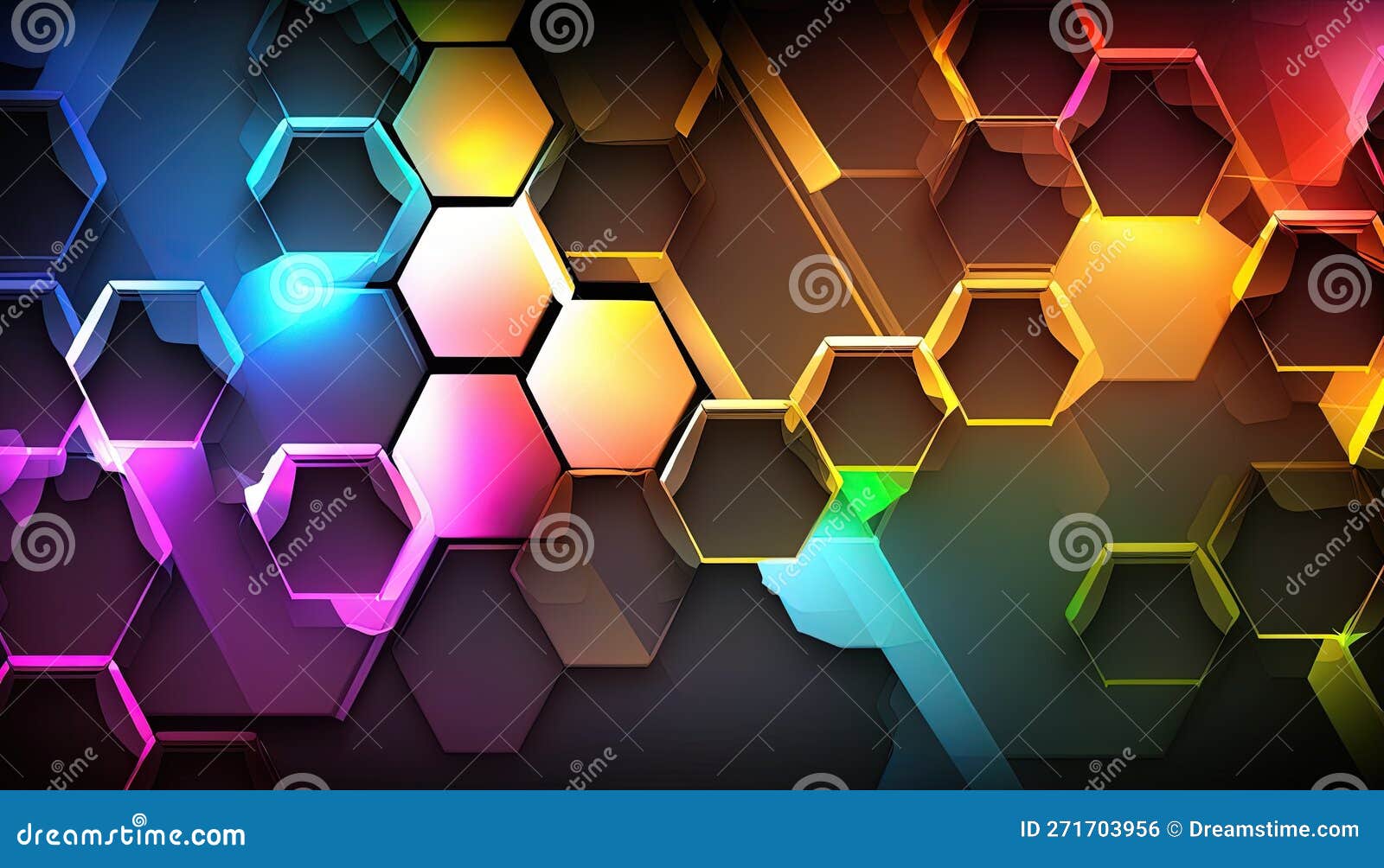 The Octane Canvas, Abstract Geometry with Octanes Stock Illustration ...