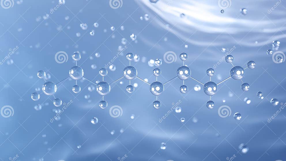 Octane Molecular Structure, 3d Model Molecule, Hydrocarbon, Structural ...