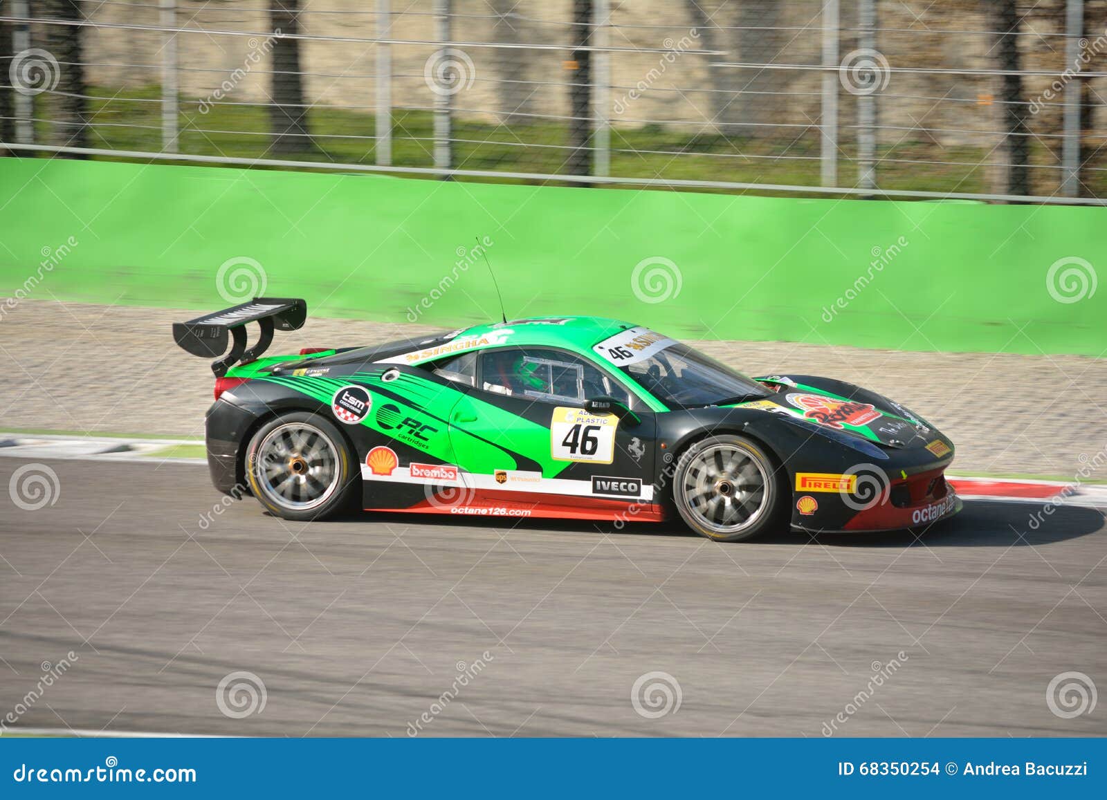 Octane 126 Team Ferrari 458 Challenge Evo 2016 Editorial Stock Image ...