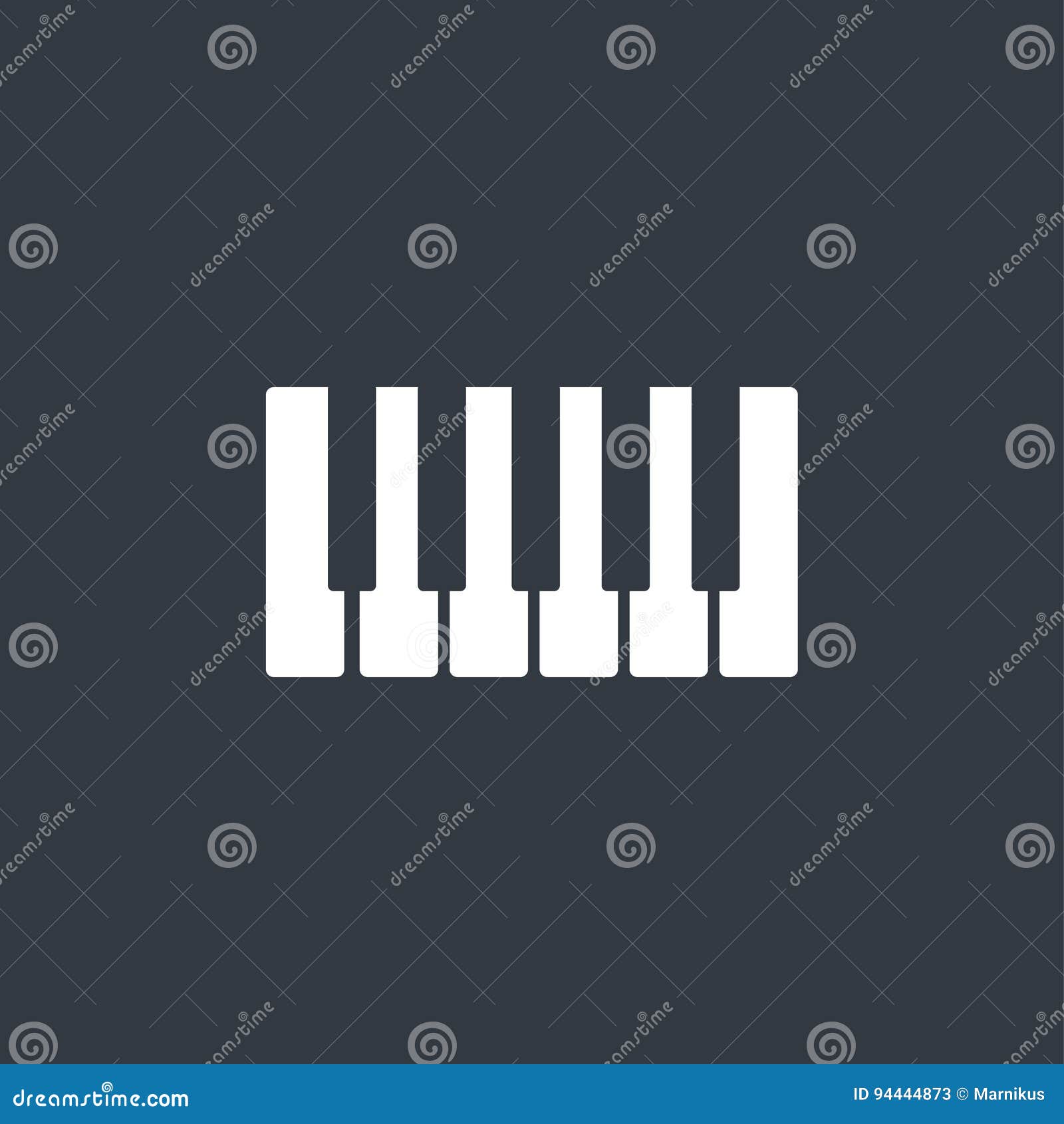 Octave Icon From Music And Media Outline Collection. Thin Line Octave ...