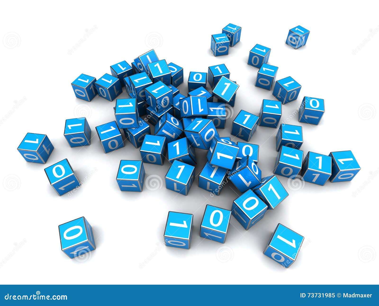 Octets illustration stock. Illustration du chaos, pixel - 73731985