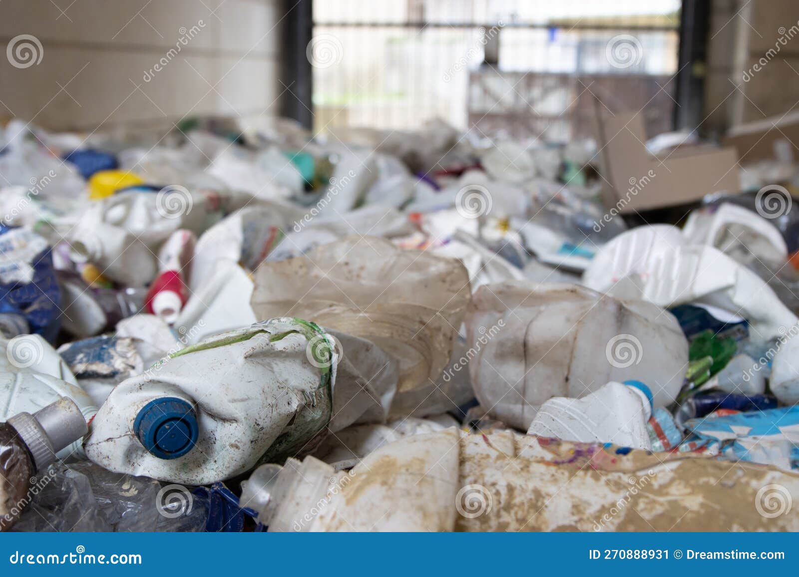 16 October 2022 Almada, Portugal: Recyclable Landfill - Problem of ...