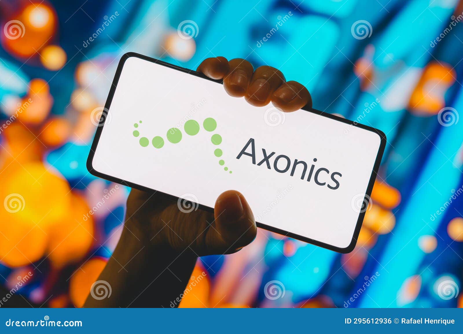 October 31, 2023, Brazil. in this Photo Illustration, the Axonics ...