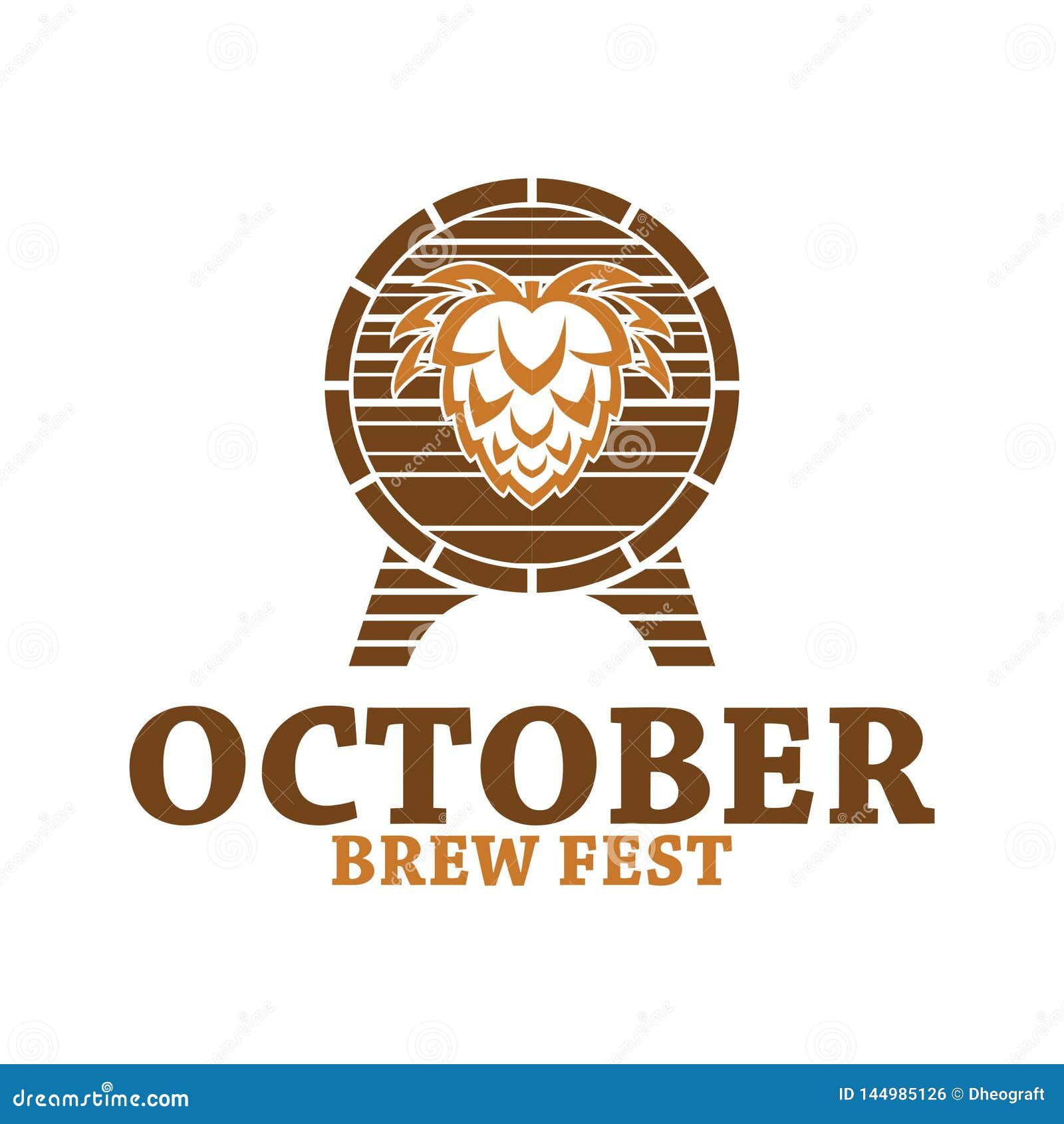 Fest Logo Vector Illustration | CartoonDealer.com #13926402