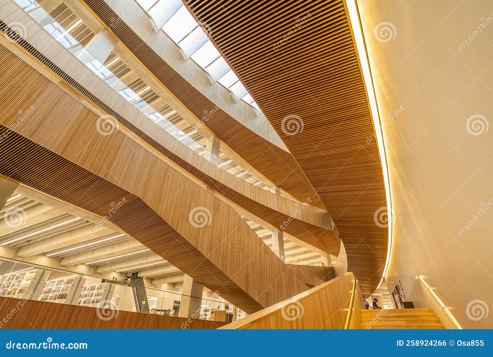 October 7 2022 - Calgary, Alberta - Interior of the New Calgary Central ...